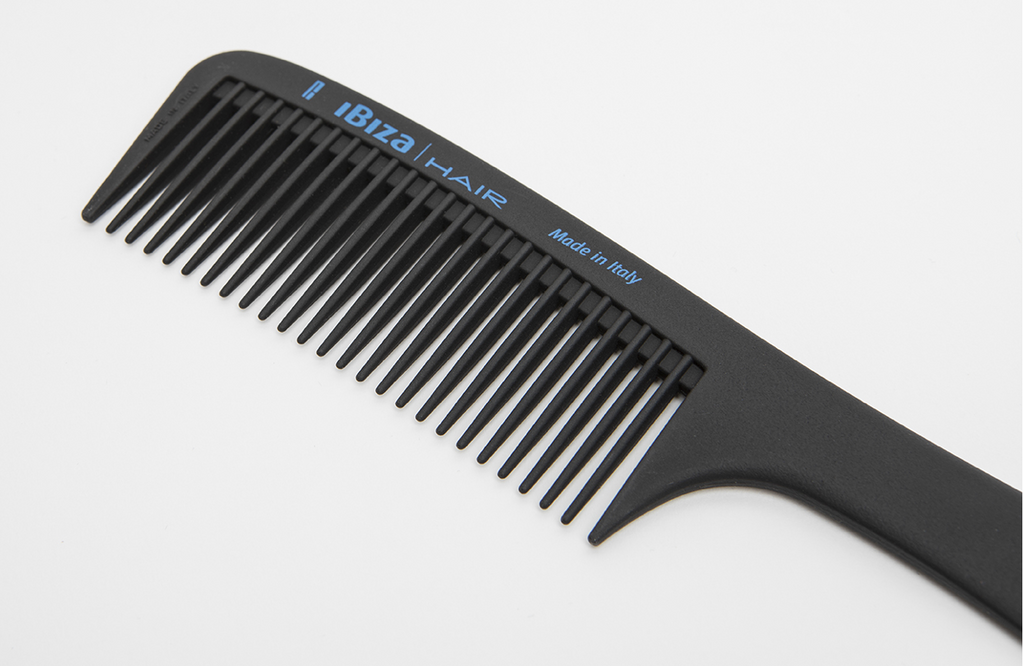 Carbon Handle Comb – Ibiza Hair UK